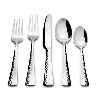 Roberts & Belk Cheyenne 43-piece Flatware Set Service for 8 - Bed Bath ...