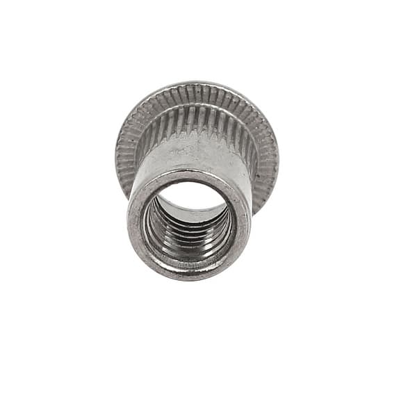 M8x18mm 304 Stainless Steel Flange Head Blind Rivet Nut Insert Nutsert ...