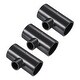 3Pcs UPVC 1-1/4" to 1/2" Reducing Tee Pipe Fitting T Shape Socket ...