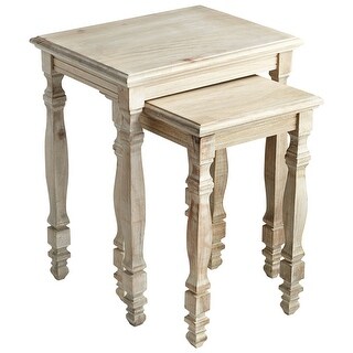 Cyan Design Triomphe Nesting Tables Triomphe 18.5" Long Wood Nesting ...