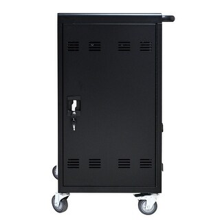 Locking Mobile Charging Cart and Cabinet for Tablets Laptops 45-Device ...