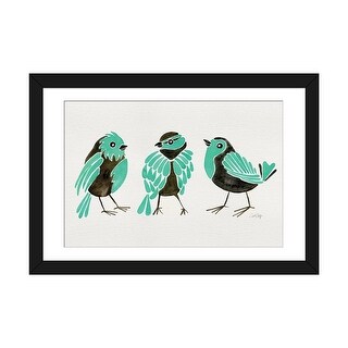 iCanvas "Turquoise Finches" by Cat Coquillette - Bed Bath & Beyond ...
