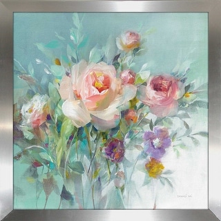 "Summer Garden Roses" Print on Acrylic - Bed Bath & Beyond - 36531051