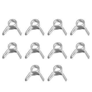Double Wire Spring Hose Clamp, 20pcs 304 Stainless Steel 4mm Spring ...