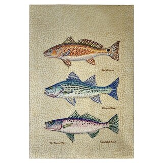 Creek Fish Guest Towel - 20x20 - Bed Bath & Beyond - 40856175