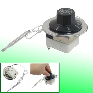 AC 16A 250V 30-110C 1NO 1NC 3 Pin Capillary Temperature Thermostat ...