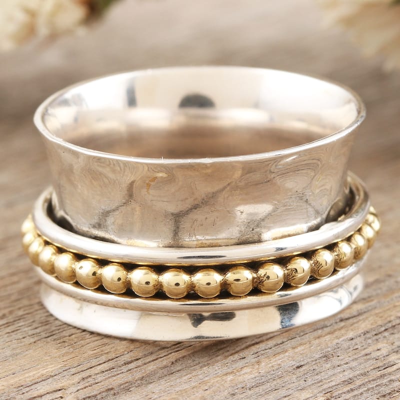 handmade spinner ring