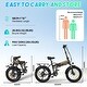 HITWAY 750W, 48V, 12Ah Electric Bike with 20*4.0 Inch Fat Tire, Shimano ...