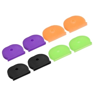 1 Set 16Pcs Key Cap Cover Tags Keys Identifier Label ID Silicone Sleeve ...