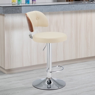 Art Leon Set of 2 Swivel Bar Stools with Open Back - Bed Bath & Beyond ...