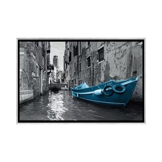 iCanvas "Barca Blue" by PI Studio Framed - Bed Bath & Beyond - 37699906