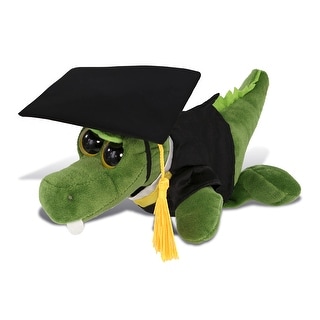 DolliBu Big Eye Alligator Graduation Plush with Gown & Cap with Tassel ...