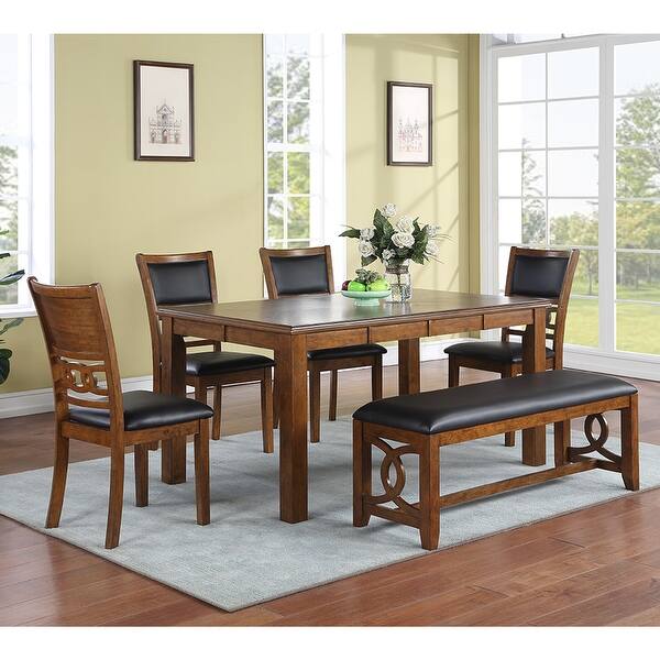 Upholstered Cushion Dining Bench - Bed Bath & Beyond - 36679099