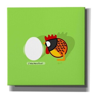 Epic Graffiti 'Here First' by Chuck Wimmer, Canvas Wall Art - Bed Bath ...