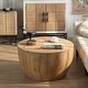 Vintage Style Bucket Shaped Coffee Table - On Sale - Bed Bath & Beyond ...