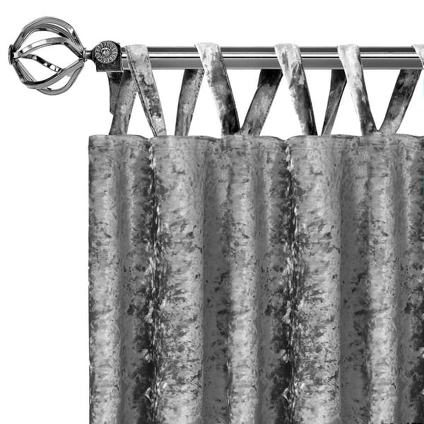 Harper Criss-Cross Window Curtain Panel - On Sale - Bed Bath & Beyond ...