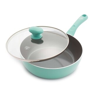GreenLife Healthy Ceramic Nonstick Savory 3QT Covered Chef's Pan - Bed ...