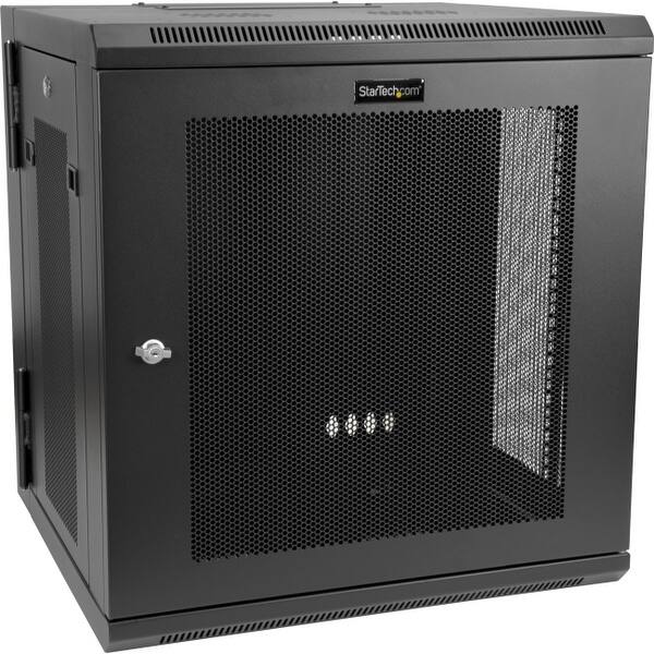 Startech.com rk12walhm 12u 19 in wall mount network cabinet - switch ...