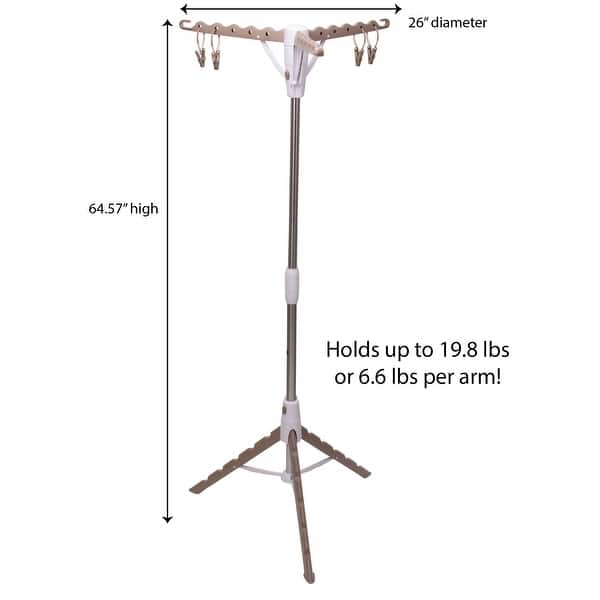 Tripod Clothes Drying Rack - Bed Bath & Beyond - 33854324