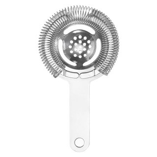 Cocktail Strainer, 1pcs - Stainless Steel Bar Strainer, Silver, 160mm ...