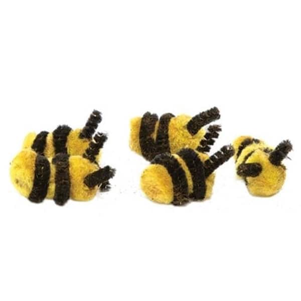5/Set Fuzzy Bees - Black - Bed Bath & Beyond - 32388613