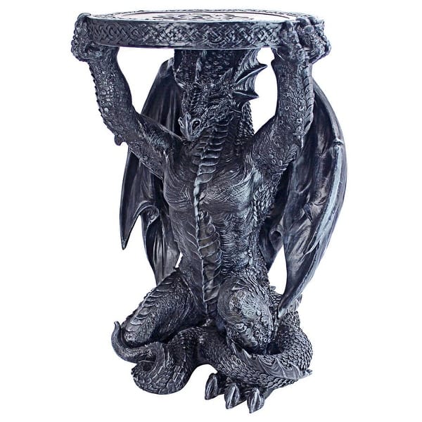 Design Toscano The Gothic Dragon of Netherley Boggs Sculptural Side ...