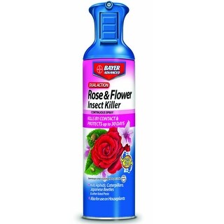 Bayer Advanced 701330A Dual Action Rose & Flower Insect Killer Spray ...