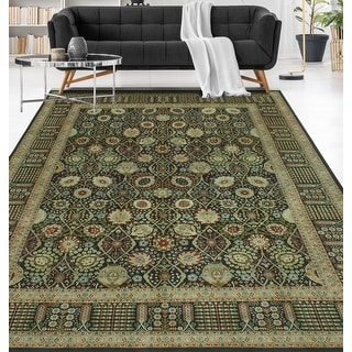 Noori Rug Pak-Persian Oswin Black/Gold Rug - 7'11" x 10'5" - Bed Bath ...