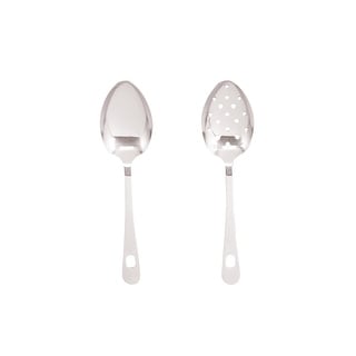 HIC Kitchen Serving Spoon Set, Japanese Stainless Steel, Solid and ...