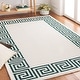 SAFAVIEH Handmade Metro Anthippi Greek Key Border Wool Rug - Bed Bath ...
