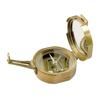3 Inch Diameter Handheld Brass Nautical Compass - 1.5 X 3 X 3 inches ...