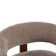 Christopher Knight Home - Modern Curved Upholstered Accent Arm Chair ...