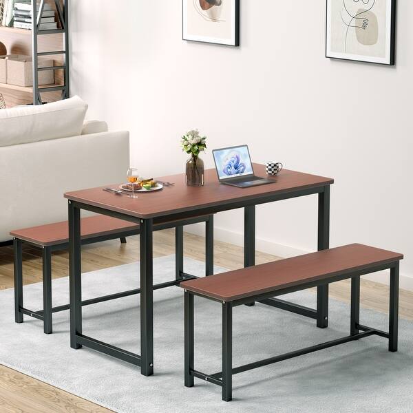 dining table sofa bench set