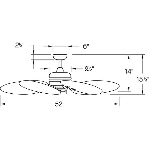Hinkley Tropic Air Outdoor Ceiling Fan - Matte Black - 52" - Bed Bath ...