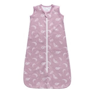 100% Organic Cotton 0.5tog Sleep Sack - Feather Mauve - Bed Bath ...