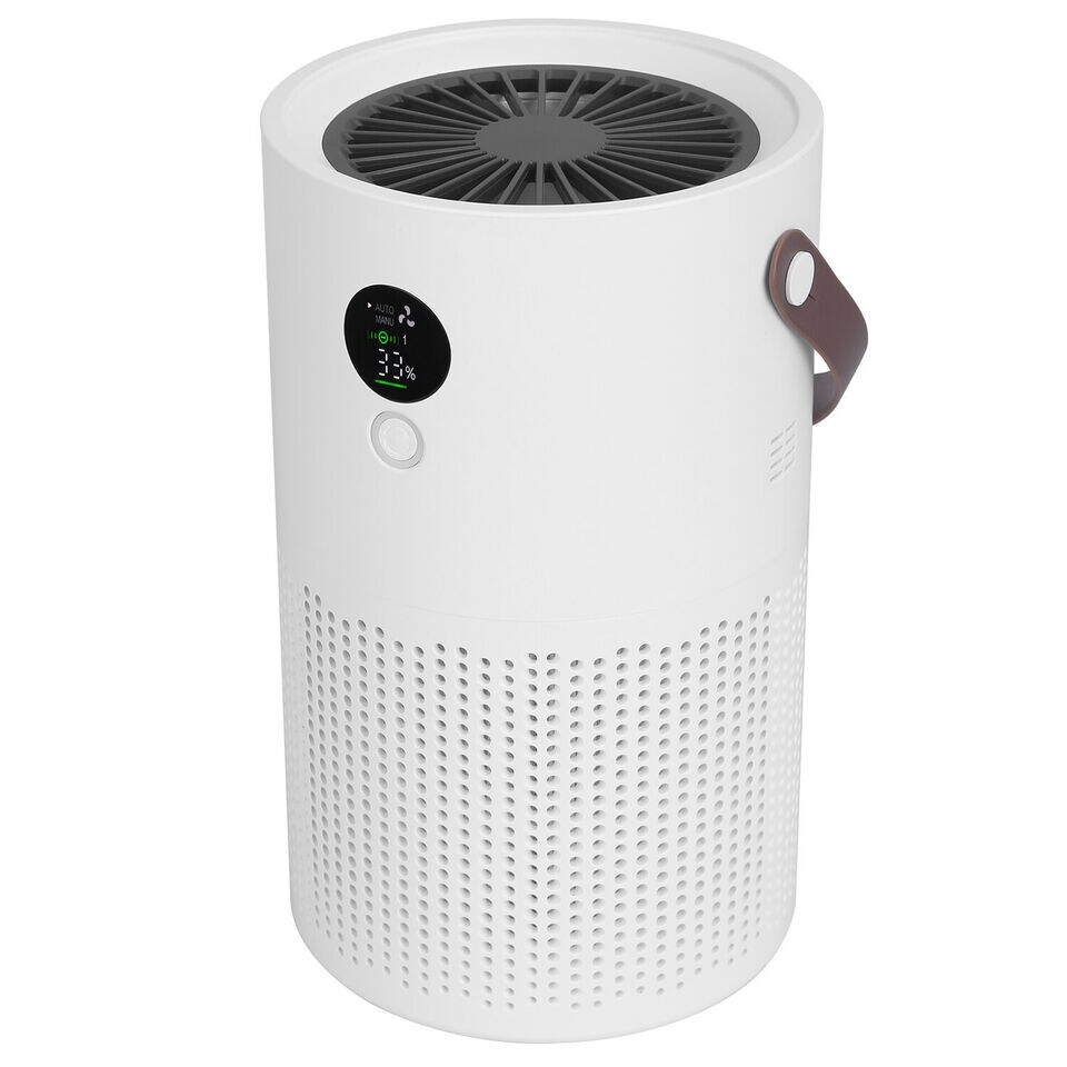 Portable Anion Air Purifier White