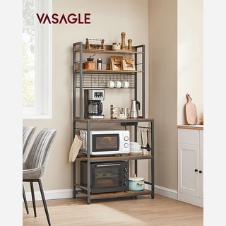 VASAGLE Bakers Rack with Power Outlet - Bed Bath & Beyond - 37927481