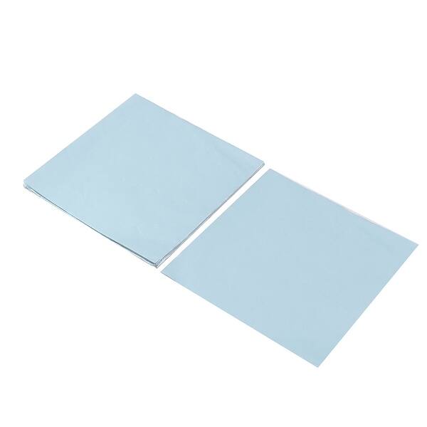 Aluminum Foil Candy Chocolate Wrappers Tinfoil Paper Sky Blue 10 x 10cm ...