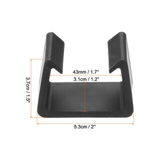 16pcs Patio Furniture Clips, 43mm Dia Wicker Connection Chair Fasteners ...