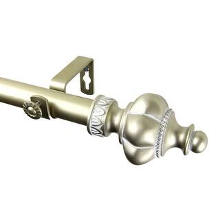 Terra Curtain Rod 4884 Inch Light Gold - Light Gold - 48x4x4 - Bed Bath ...