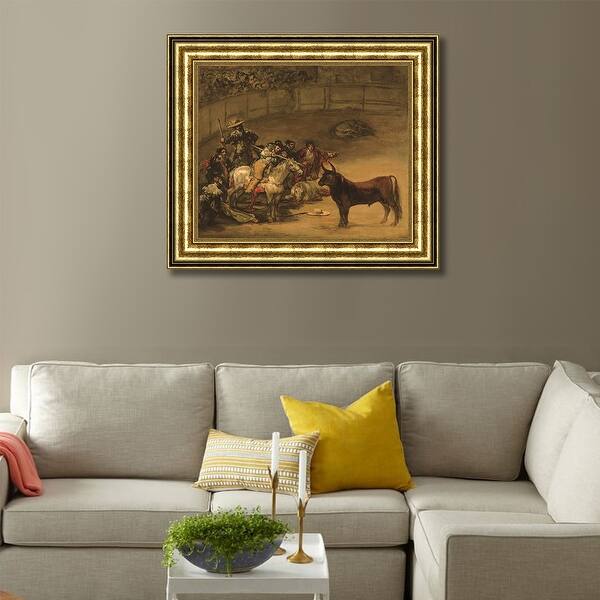 Bullfight, Suerte de Varas by Francisco Goya Giclee Print Oil Painting ...