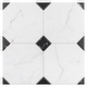 Merola Tile Betera Blanco 13-1/8"x13-1/8" Porcelain Floor and Wall Tile ...