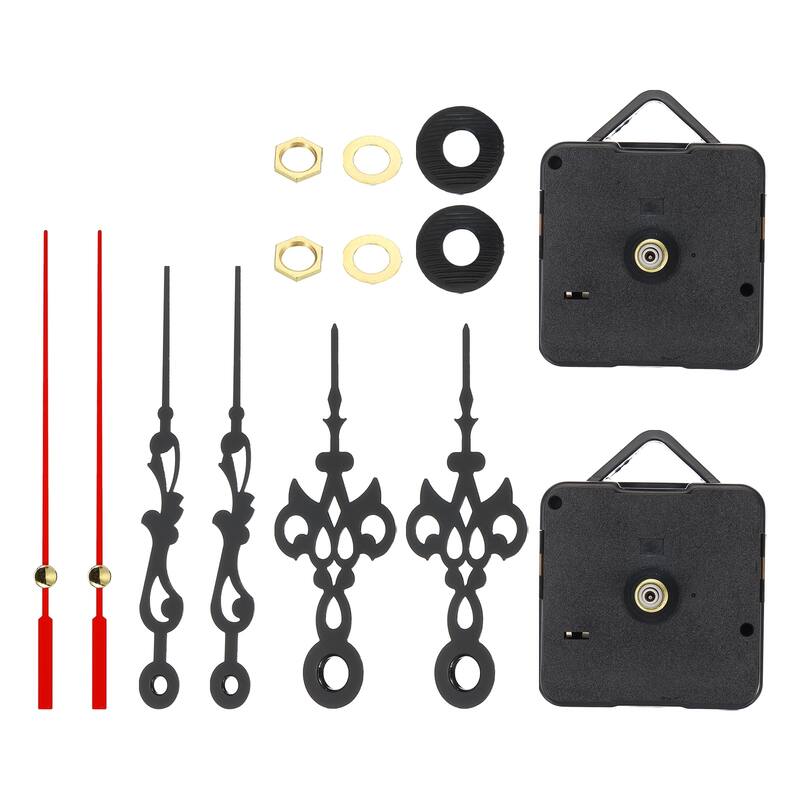 2Set Quartz Clock Movement Mechanism 1/2" Shaft for 2-3mm Clock Dial ...