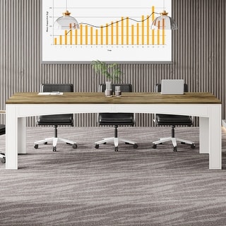 6.5-ft Conference Table, 78.74-Inch Extra Long Computer Desk - Bed Bath ...
