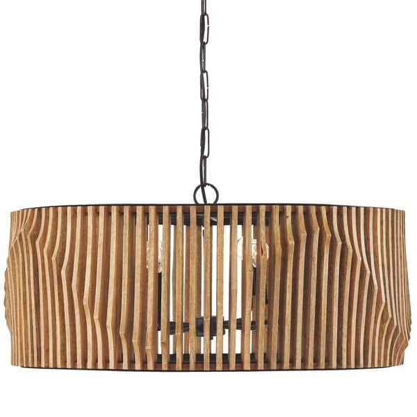 Capital Lighting 344664 Archer 6 Light 33" Wide Drum Chandelier - Bed ...