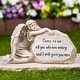Come to Me Inspirational Angel Garden Stone Statue - 11.5" - Bed Bath ...