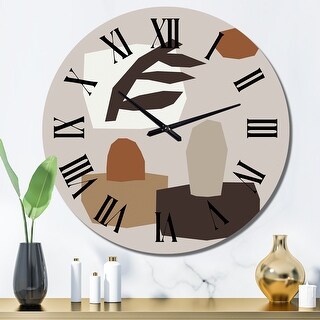 Designart 'Minimal Elementary Organic and Geometric Compostions in ...