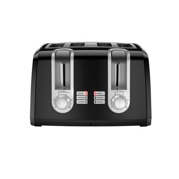 Extra Lift 4-Slice Black Toaster - On Sale - Bed Bath & Beyond - 37533242