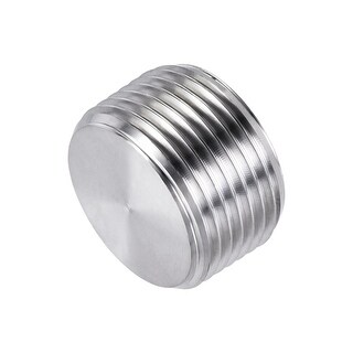 Stainless Steel Internal Hex Thread Socket Pipe Plug 1PT Male Thread ...