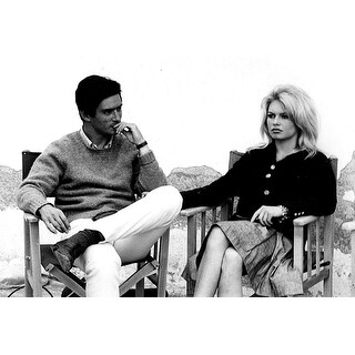 Brigitte Bardot on a film set Photo Print - Bed Bath & Beyond - 25370503
